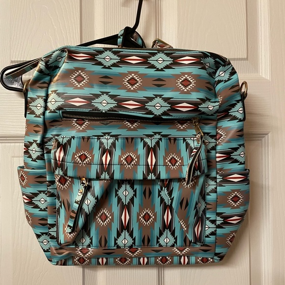 Bags | Aztec Backpack | Poshmark